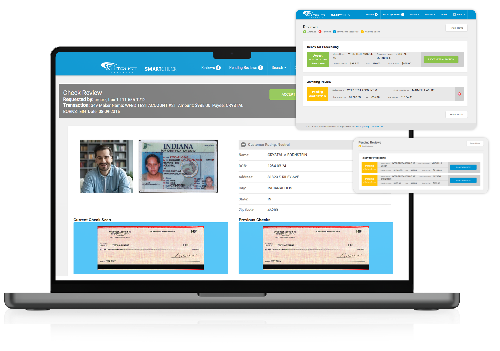Check Cashing Software Pricing | AllTrust Networks